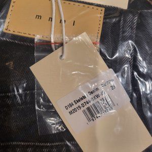 MNML | Jeans | Mnml Skeleton Jeans New Many Sizes Blackwhite Denim ...